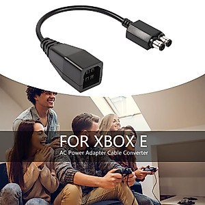 CERRXIAN 0.5ft Power Supply for Xbox 360 to Xbox 360 Slim Replacement Power Conversion Cable(360-s)
