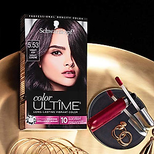 Schwarzkopf Color Ultime Permanent Hair Color Cream, 5.53 Violet Ash