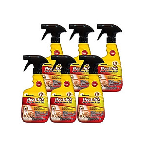 Enforcer Flea & Tick Spray for Dogs & Cats - 16 oz (Case of 6) - EFT166 - Kills and Repels: Fleas, Ticks and Lice