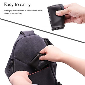 3 Pairs Waterproof Silicone Rain Shoe Covers,6PCS Impermeables Silicone Rubber Boot Covers,Non-Slip,Water Resistant,Reusable,Stretchable,Foldable,for Kids,Men,Women Cycling,Outdoor Protection（S,M,L）