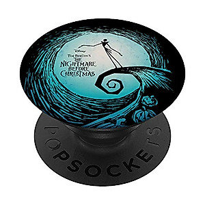 Disney Nightmare Before Christmas Jack Movie Logo PopSockets PopGrip: Swappable Grip for Phones & Tablets