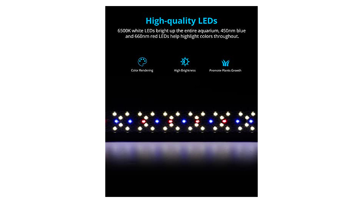 NICREW SkyLED Plus Aquarium Light - Enhance Plant Growth