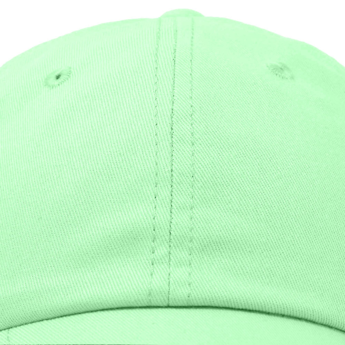 DALIX Womens Hat Lightweight 100% Cotton Cap in Lime Green