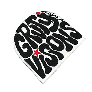 Letter Printing Knitted Hat Y2K Winter Warm Woolen Hat Fashion Hip hop Trend Beanie Pullover Hat Casual Sports for Men Women