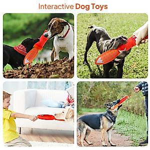 PetiFine Tug of War Dog Toys - Squeaky Dog Toys for Small Dogs - Tough Dog Toys for Aggressive Chewers - Training Interactive Dog Chew Toys - Puppy Toys to Keep Them Busy