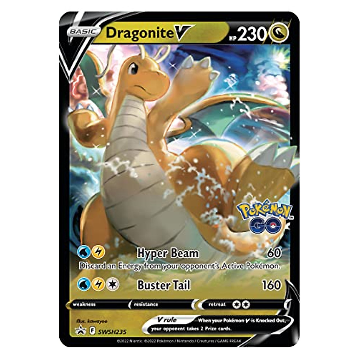Pokémon TCG: Pokémon GO Premier Deck Holder CollectionDragonite VSTAR