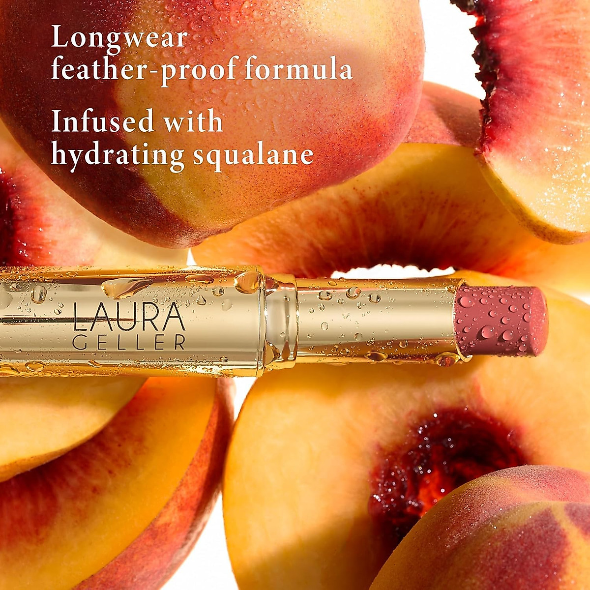 LAURA GELLER NEW YORK Jelly Balm Moisturizing Tinted Lip Balm - Figger Than Life - Hydrating Vitamin E - Semi-Shine Finish