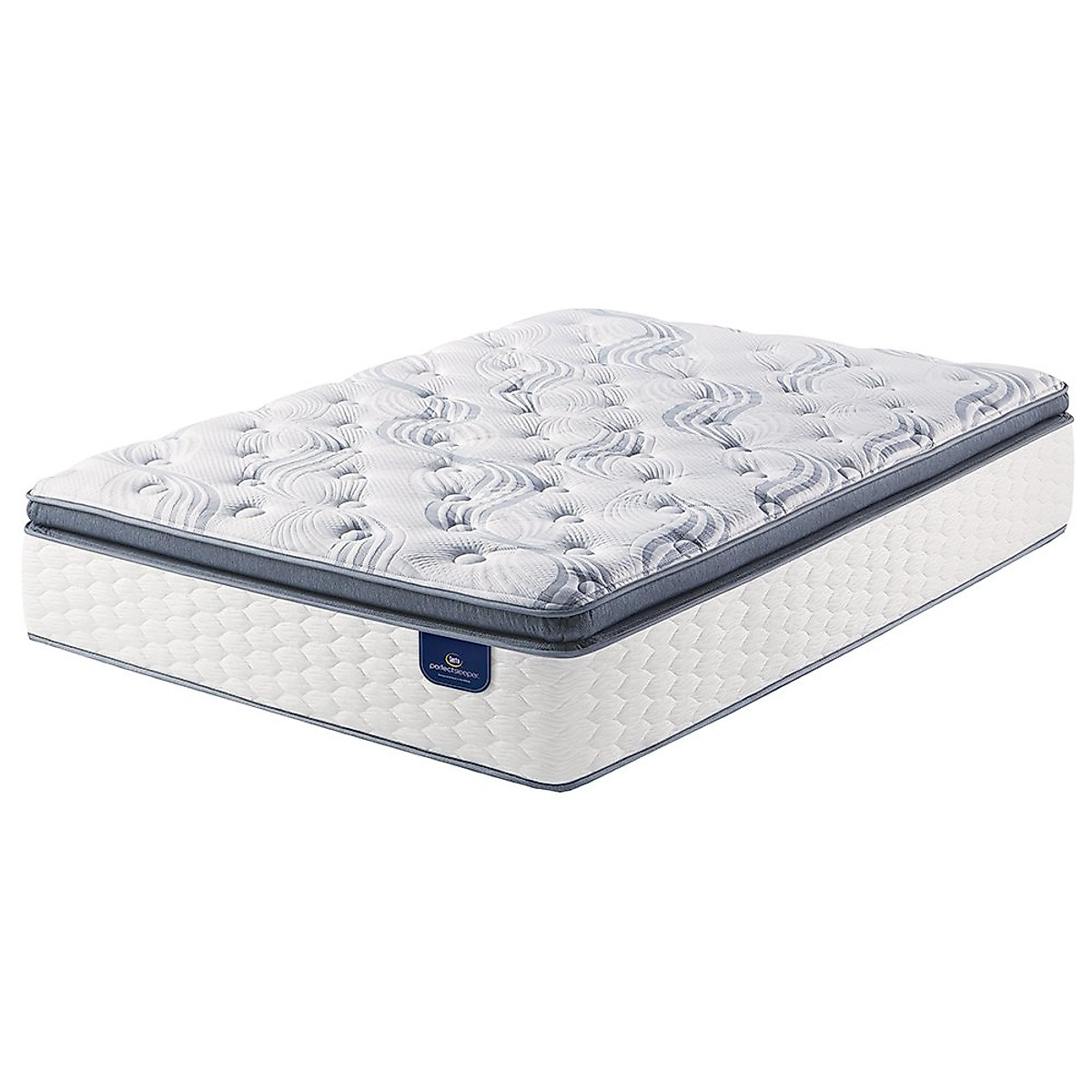 Serta Gel Memory Foam Perfect Sleeper Select Super Pillow Top 500 Innerspring Mattress, King