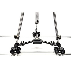 Glide Gear SYL 960 Floor Tripod Track Dolly Hybrid with Caster and Track Wheels