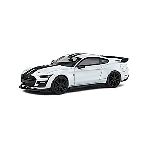 Motor city classics 1:43 Shelby Mustang GT500 Stripes Black White/Black STRIPESTYPE