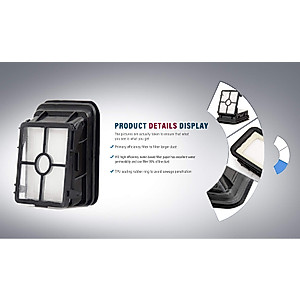 2306A,1785A Replacements Brush Roller & Filters Set Compatible with Bissell Crosswave 1785 2306 2551 Series Wet Dry Vacuum Cleaner