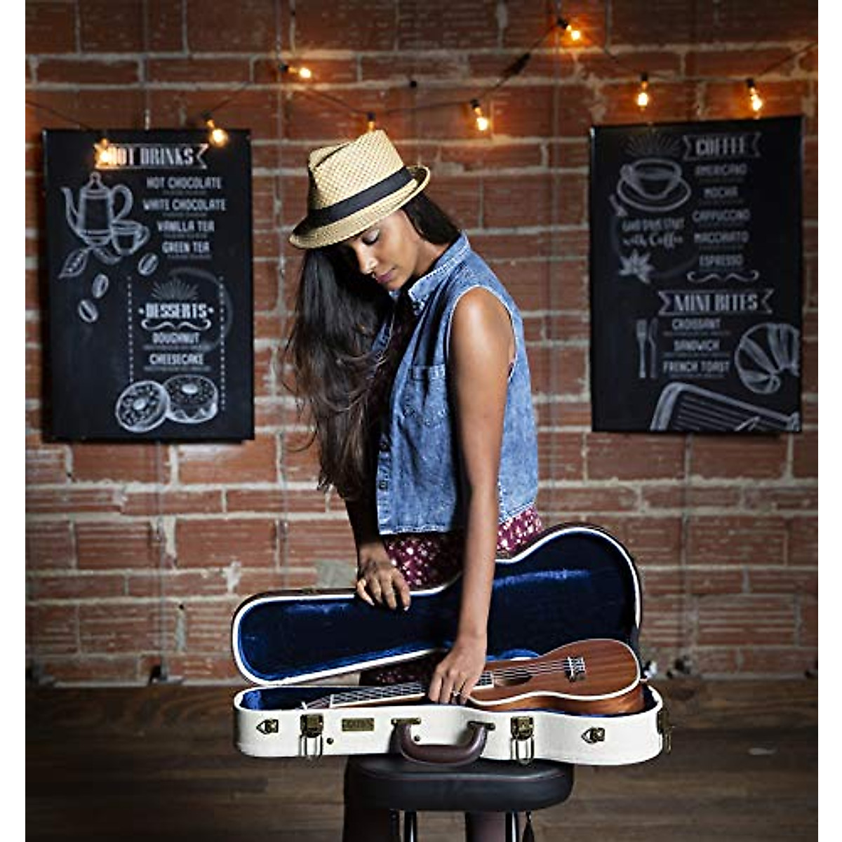 Gator Journeyman Series Deluxe Wood Case for Concert Ukuleles (GW-JM UKE-CON)