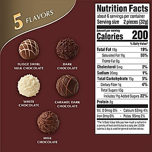 Lindt Gourmet Chocolate Truffles Gift Box, 6.8 oz.