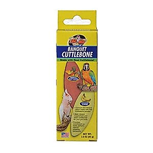 Zoo Med Banquet Cuttlebone - Small, Black