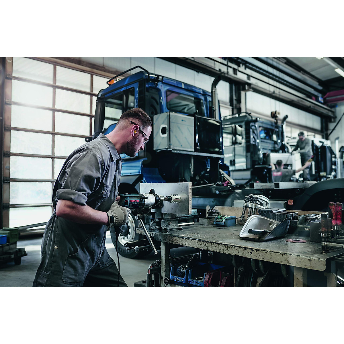 Bosch 2608522411 Power Change System PC Adaptor SDS Plus Including Drill Bit HSS-G Diameter 7.15 x 85 mm