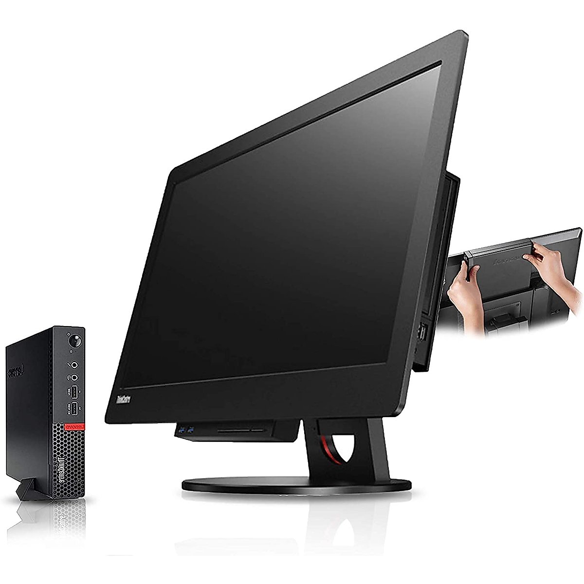 Lenovo ThinkCentre M910q Tiny Desktop Computer Mini PC, Intel Quad Core i7-6700T up to 3.6GHz, 16GB DDR4 RAM 256GB NVME SSD, Built-in WiFi, Wireless Mouse and Keyboard, Windows 10 Pro (Renewed)