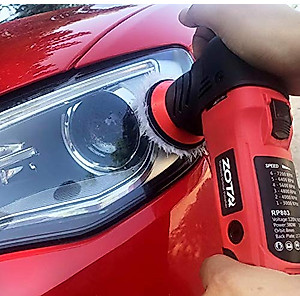 ZOTA Oribtal Polisher, 3 inch Dual Action Polisher with 13.1 feet Cord, Mini Polisher Kit and Polisher for Car Detailing.