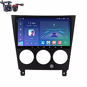 Double Din Car Stereo Radio 9/9.5″ Screen Android 12 for Subaru Impreza 2002-2007 Support Voice Control FM RDS Radio GPS Navigation Qualcomm BT 5.1 Carplay Android Auto (Size : M6Pro 8+256 GB)