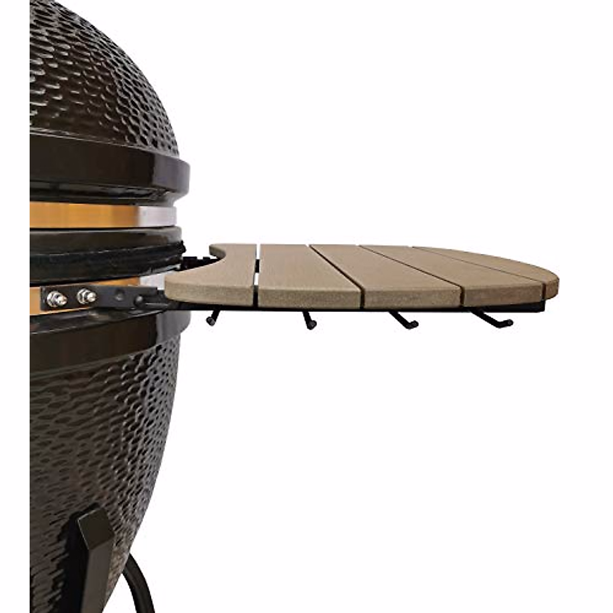 VISION Grills Ceramic Kamado (Large, Black Bundle)