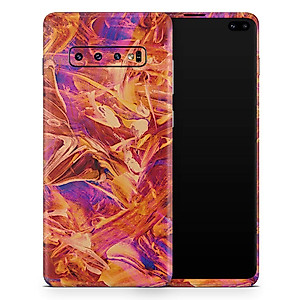 DesignSkinz Liquid Abstract Paint Remix V60 Protective Vinyl Decal Wrap Skin Cover Compatible with The Samsung Galaxy S20 (Screen Trim & Back Glass Skin)