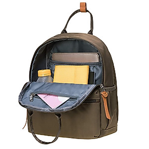 KAUKKO Stylish Oxford Fabric Backpack Travel Rucksack lightweight Hiking Bag Satchel(K1007 BLUE)