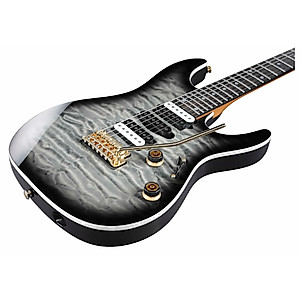 Ibanez Premium AZ47P1QM Electric Guitar - Black Ice Burst