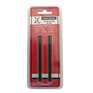 3-1/4" Planer blades Carbide Blades suitable for Bosch, B&D, Craftsman, DeWalt, Hitachi, Ryobi, and Most Hand-Held Planer