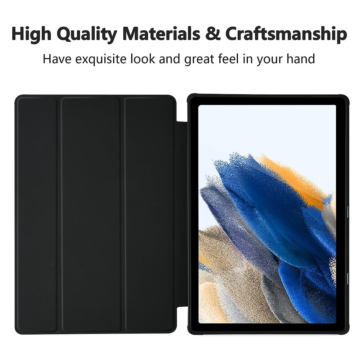 TaIYanG Backlit Keyboard Case for Samsung Galaxy Tab A9 Plus 11 Inch 2023 Model (SM-X210/X216/X218), Slim Lightweight Stand Cover with Magnetically Detachable Wireless Bluetooth Keyboard