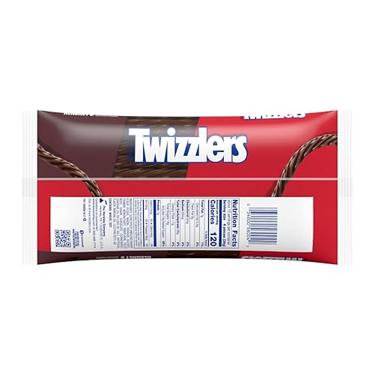 TWIZZLERS Twists HERSHEY'S Chocolate Candy Bags, 12 oz (6 Count)