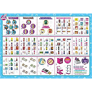 5 Surprise Mini Brands Series 4 by ZURU Amazon Exclusive Mystery Real Miniature Collectible Toy Capsule for Kids, Teens, and Adults (2 Pack)