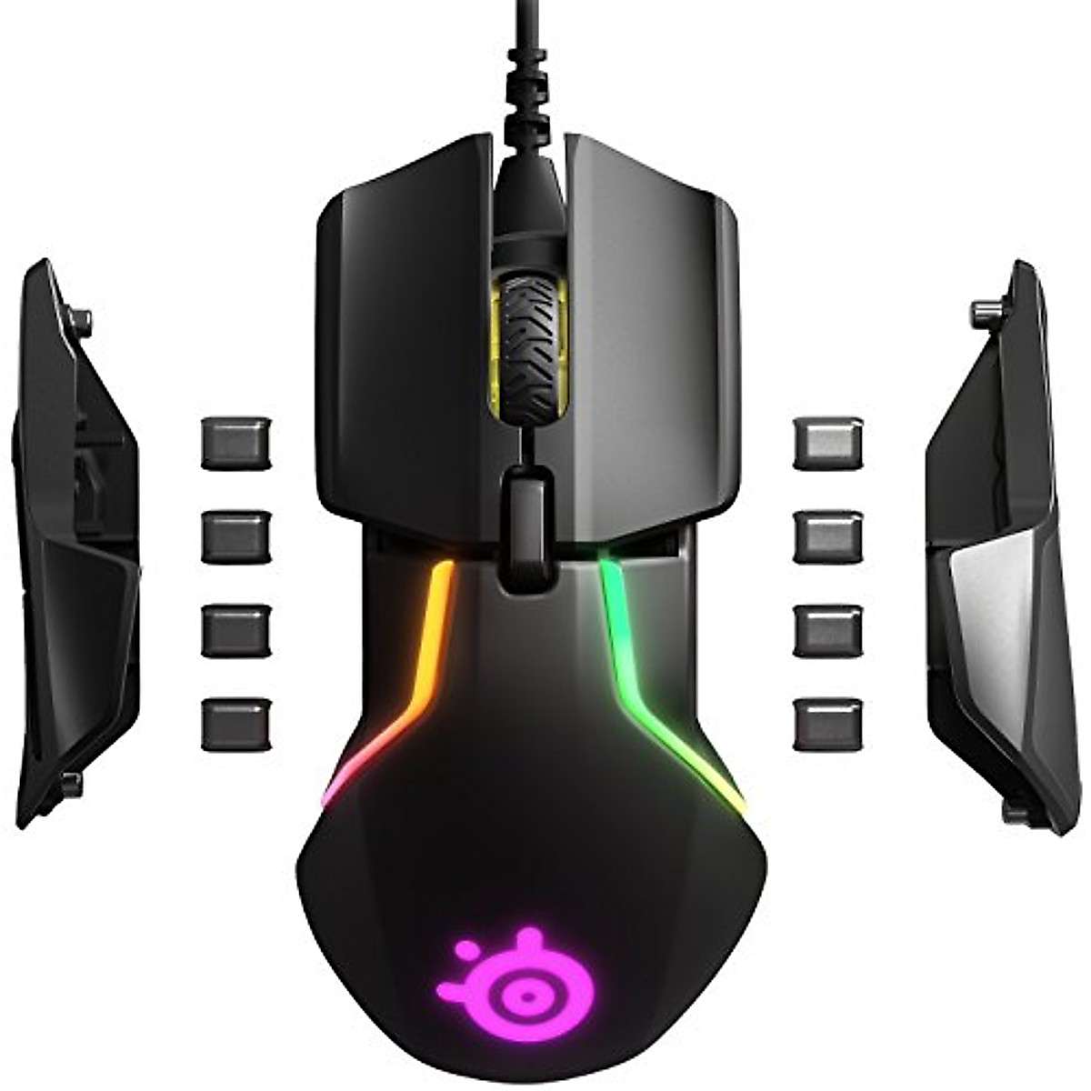 SteelSeries Rival 600 - Gaming Mouse - 12,000 CPI TrueMove3+ Dual Optical Sensor - 0.05 Lift-Off Distance - Weight System
