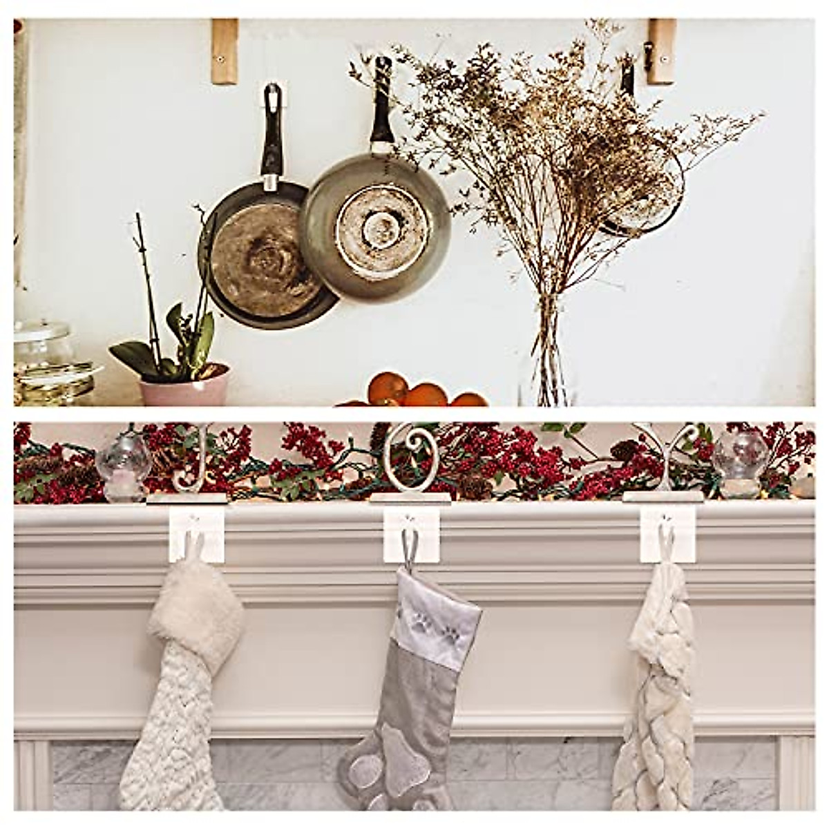 Jetec 12 Pieces Coat Hooks Acrylic Wall Mounted Hooks Hat Rack Robe Hook Single Organizer Adhesive Clear Wall Hooks Decorative Hooks for Clothes, Hat, Towels Hanger