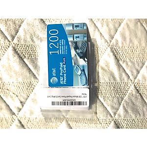 AT&T 1200 Minute Prepaid Phone Card (Calling Card)