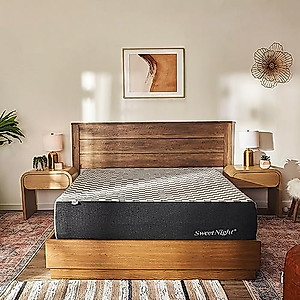 Sweetnight Full Size Mattress, 10 Inch Gel Memory Foam Mattress in a Box, Full Mattress with Four Firmness from Soft to Firm, Flippable Mattress for Motion Isolation & Pressure Relief