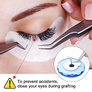 QUEWEL Strong Black Adhesive for Eyelash Extensions 6ml 1-2 Sec Drying Time,Retention 7-8 Weeks,The Lash Extension Glue Low Fume No Irritating for Sensitive