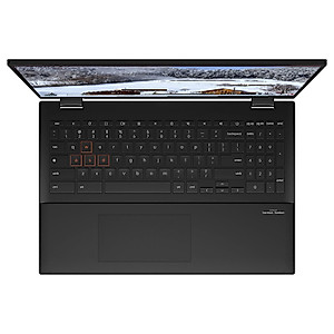 ASUS Cloud Gaming Chromebook CX55 Flip 2-in-1 Convertible Laptop, 15 15.6" 144Hz FHD Touchscreen, Intel Core i5-1135G7, 8GB RAM, 2TB SSD, Wi-Fi 6, Bluetooth 5.2, Numpad, Chrome OS, Gray, w/Battery