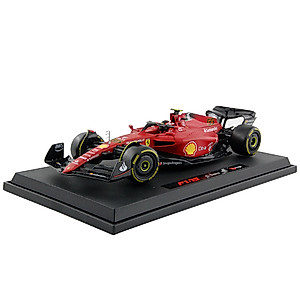 Bburago F1 Ferrari #55 Carlos Sainz 2022 1/18 Diecast Model Car 16811