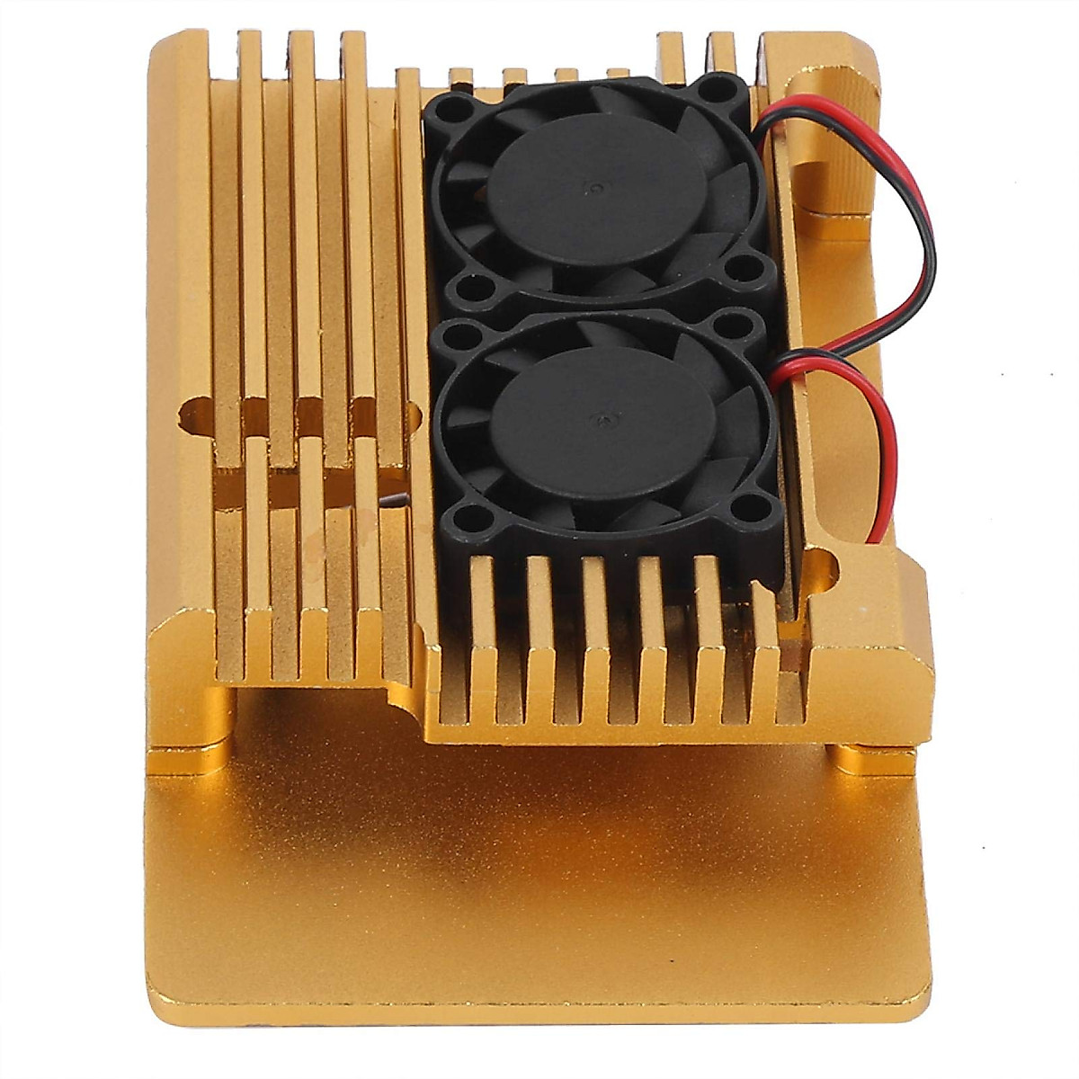 Protection Enclosure Box Armor Case W Dual Cooling Fan Confidential Structure Industrial for Raspberry Pi 3 Model 2B 3B