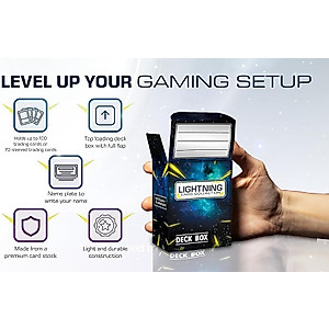 Pokémon 100 Pokemon Card Lot with Legendary Ultra Rare Cards- Bundle with a LCC Deck Box Included