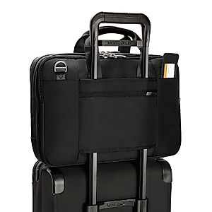 Briggs & Riley @ Work Rolling Briefcase, Black, Medium