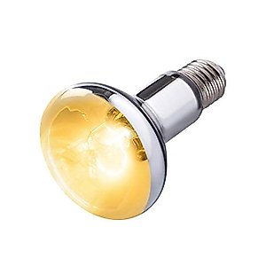 REPTI ZOO Reptile Heat Lamp 100W Full Spectrum UVA UVB Reptile Sun Lamp Self-Ballasted Vapor Basking Spot Lamp/Bulb/Light for Reptile and Amphibian