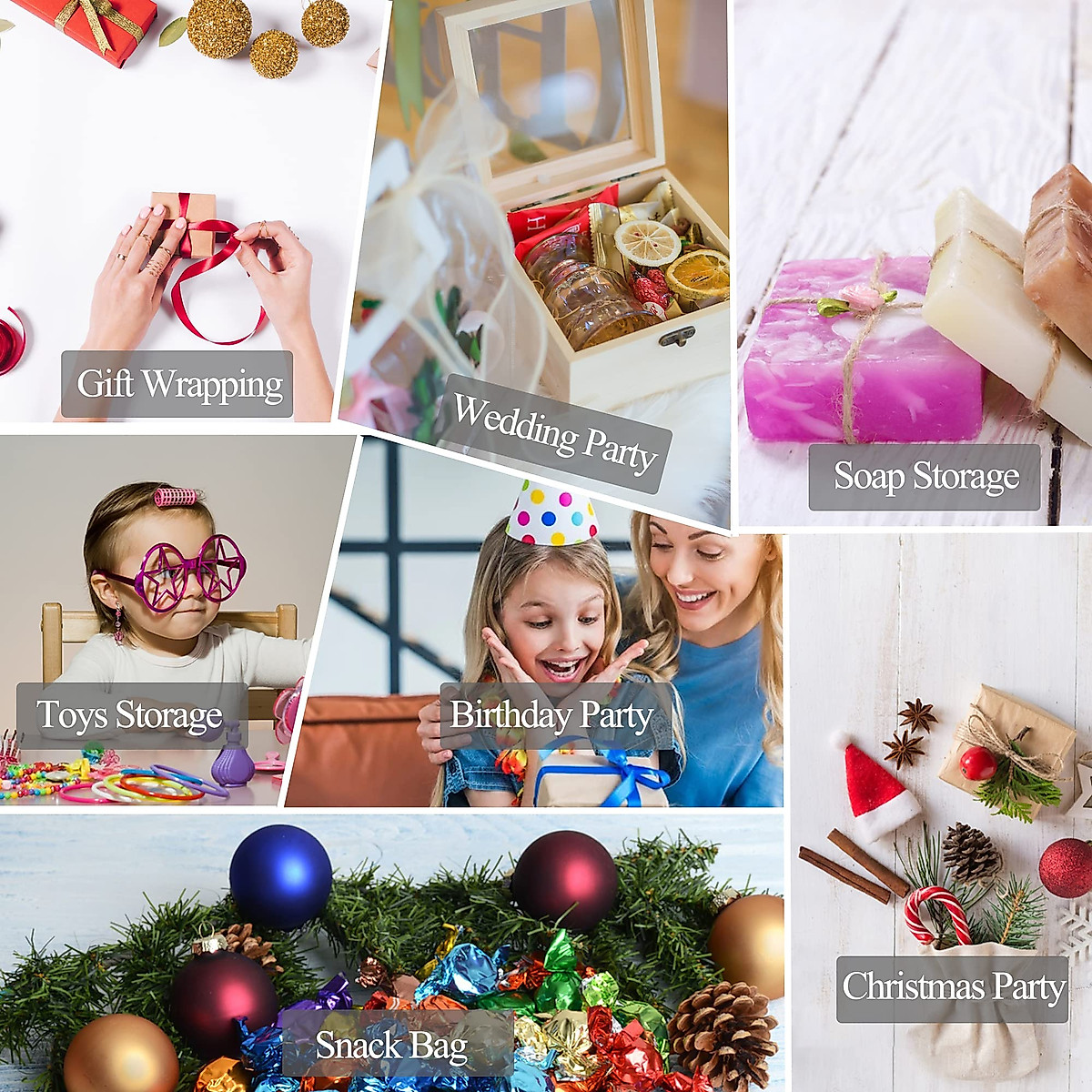 YEKOLEYO 50PCS 5X7 Inches Coral Pattern Organza Drawstring Gift Bags Blue Organza Pouch for Jewelry Candy Chocolate Party Christmas Baby Shower Wedding Favor Gift Bags