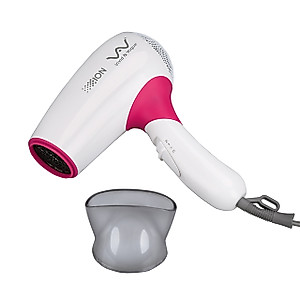 VAV 1200W Travel Hair Dryer Professional Ceramic Mini Blow Dryer for Kids with Cool Shot Button,Folding Handle