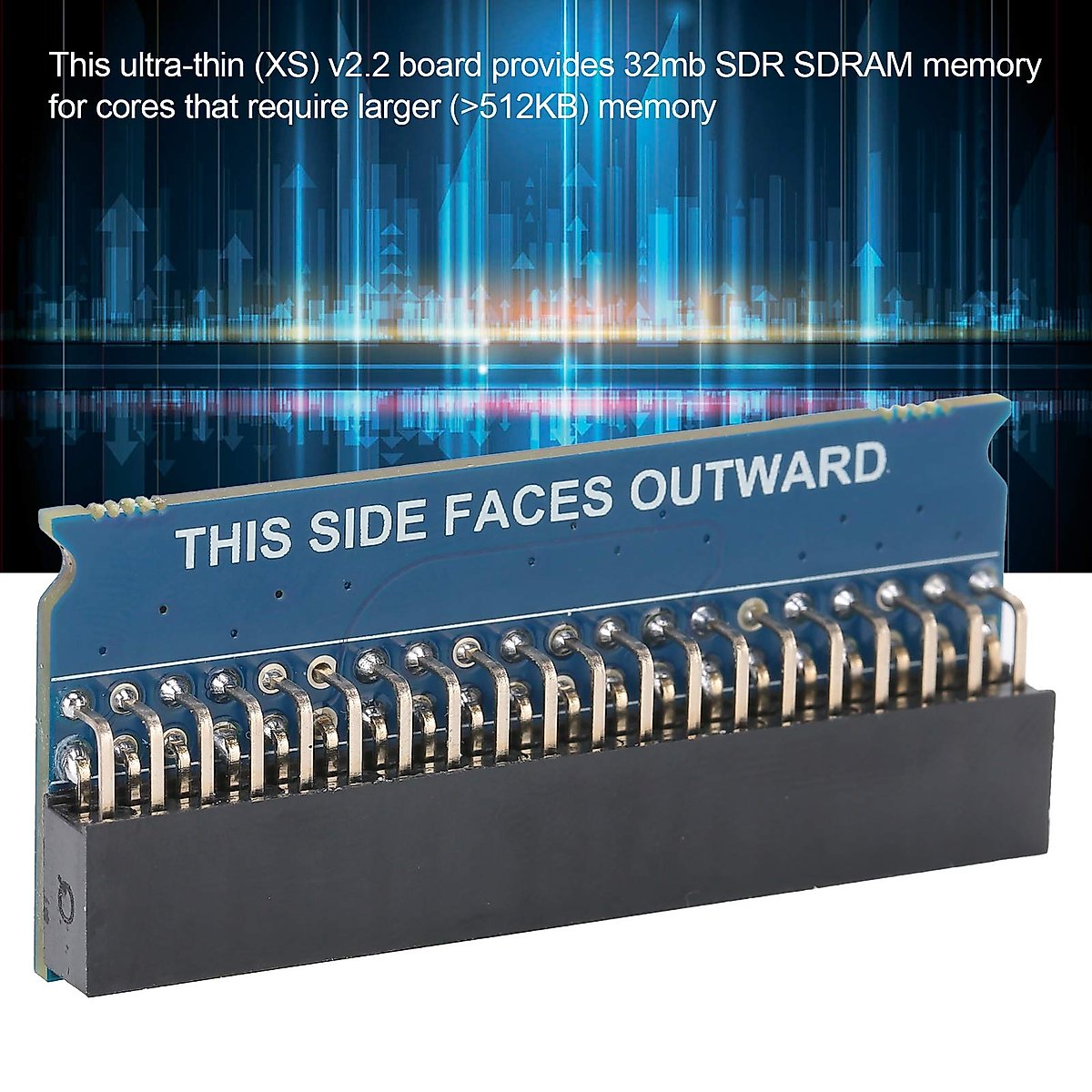 SDRAM XS V2.2 Board 32MB Computer SDRAM Board Compatible MisTerFPGA Computer Accessories