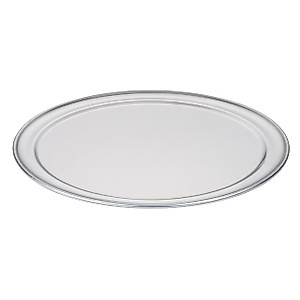 Norjac Wide-Rim Pizza Pan, 10 Inch, 6 Pack, Restaurant-Grade, 100% Solid Aluminum, Baking Pan, Oven-Safe, Rust-Free.