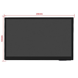 DIGISHUO 10.1 Inch Touchscreen Monitor for Raspberry Pi 4B/3B/2B | IPS FHD 1024×600| Responsive and Smooth Touch| Dual Built-in Speakers| HDMI Input| Compatible with Various Devices and OS