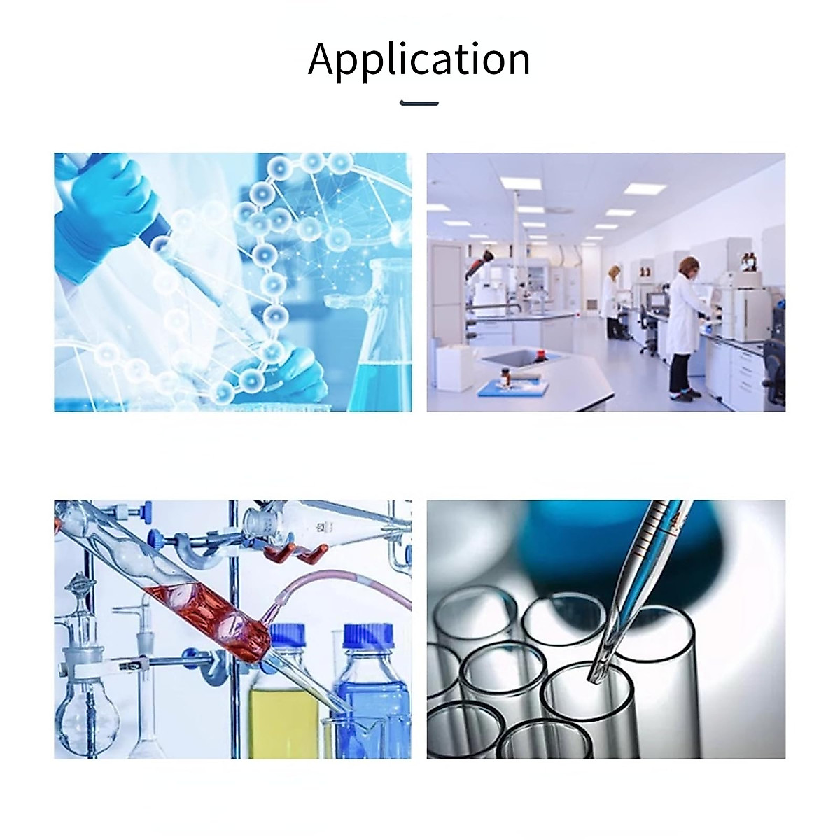 Beaker, PTFE Beaker Acid and Alkali Resistant PTFE Beakers High Lubrication White Measuring Cup for Lab(50ml)