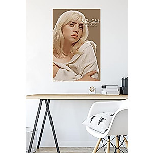 Trends International Billie Eilish-Cover Wall Poster, 22.375" x 34", Premium Unframed Version, Bedroom