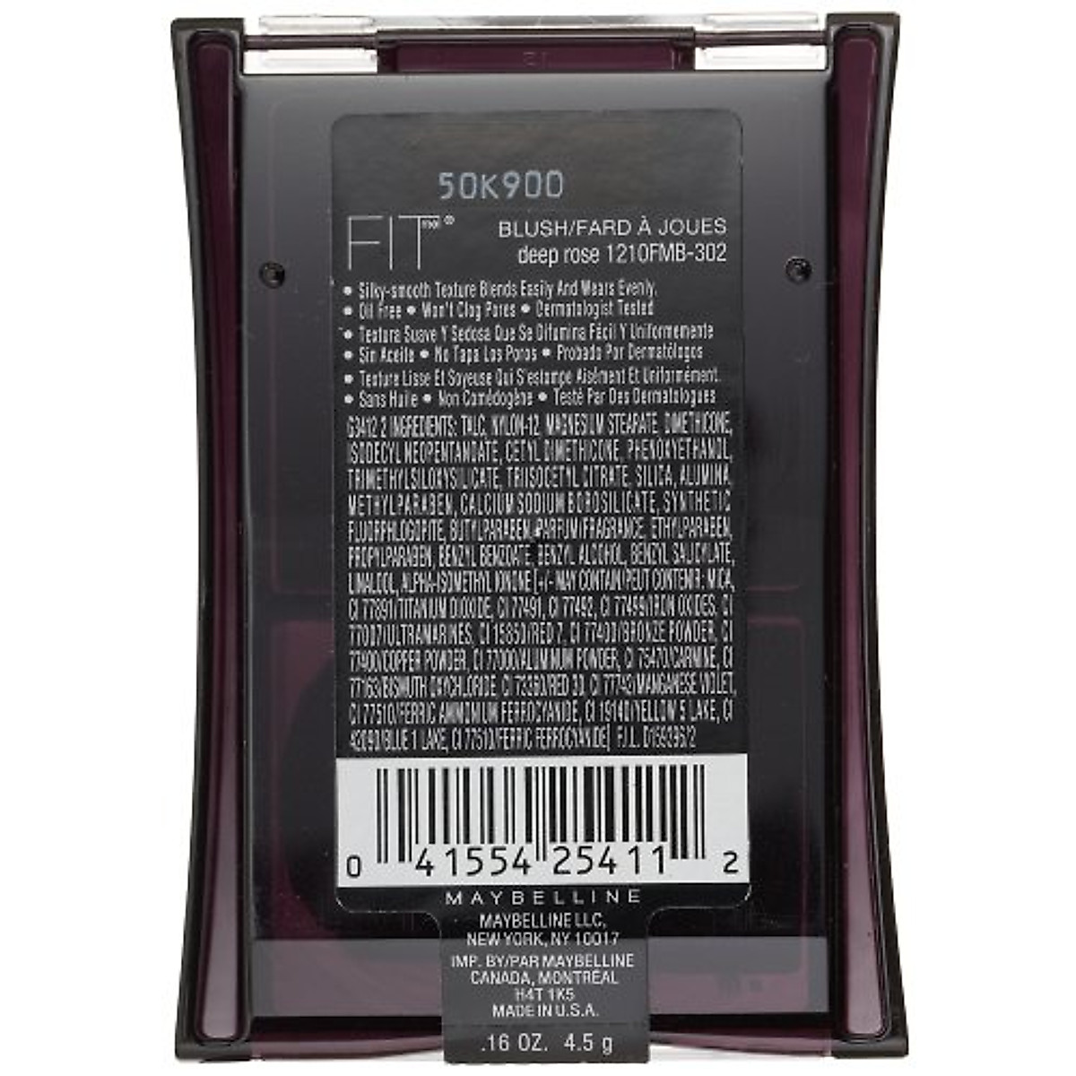 Maybelline New York Fit Me! Blush, Deep Rose, 0.16 Ounce