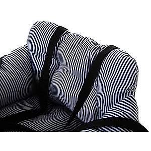 BLOBLO Dog Car Seat Pet Booster Seat Travel Safety Dog Bed for Car with Storage Pocket